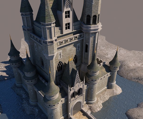 ArtStation - Castle 3D Model | Resources