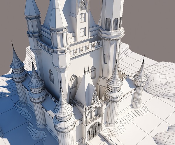ArtStation - Castle 3D Model | Resources