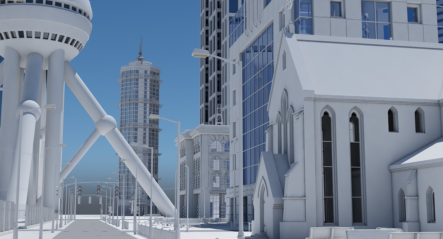 ArtStation - 3D City Builder 01 | Resources