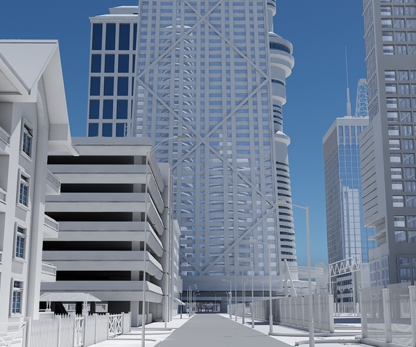 ArtStation - 3D City Builder 01 | Resources