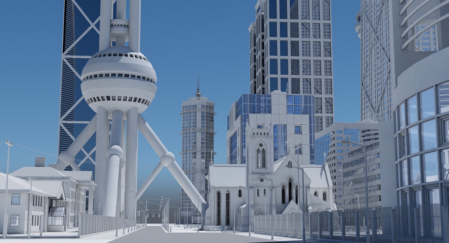 ArtStation - 3D City Builder 01 | Resources