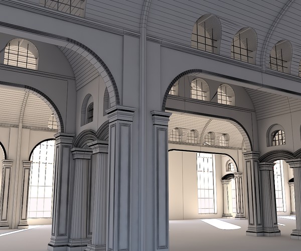 ArtStation - Classic Interior Scene | Resources