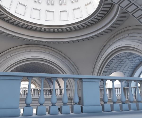 ArtStation - Classic Interior Scene 2018 | Resources