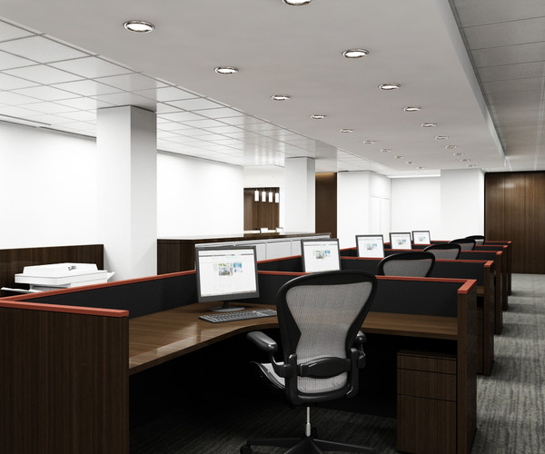 ArtStation - Corporate Office Interior | Resources