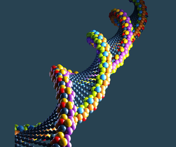 ArtStation - DNA 3D Model | Resources