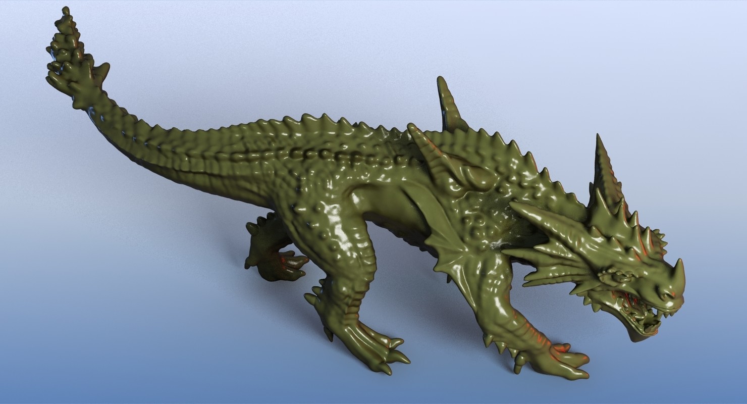 ArtStation - Dragon 3D Scan | Resources
