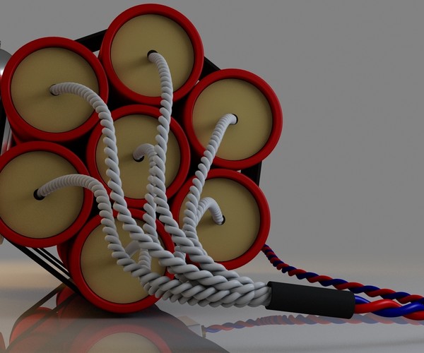 ArtStation - Dynamite 3D Model | Resources