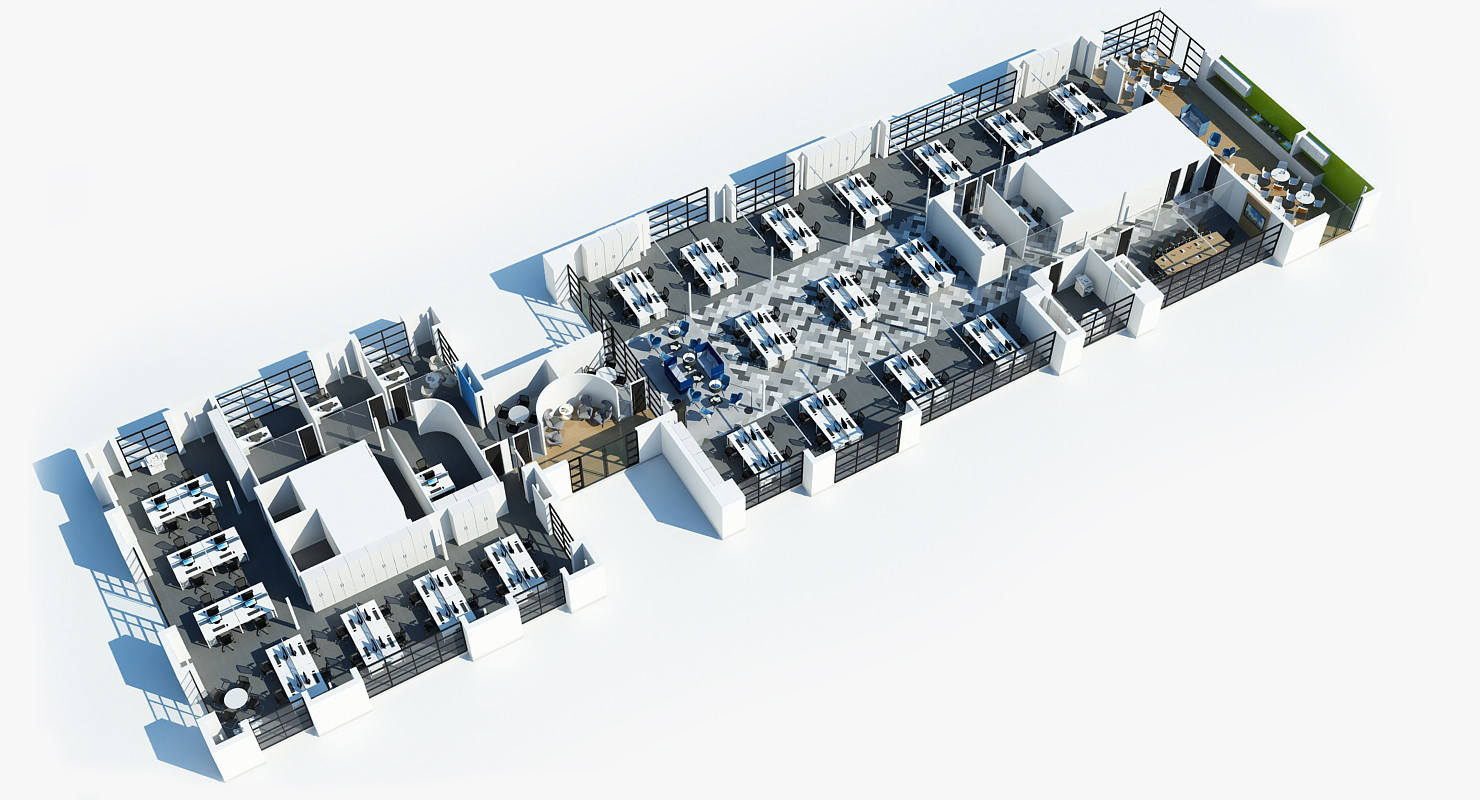 ArtStation - Full Office Interior 8 | Resources