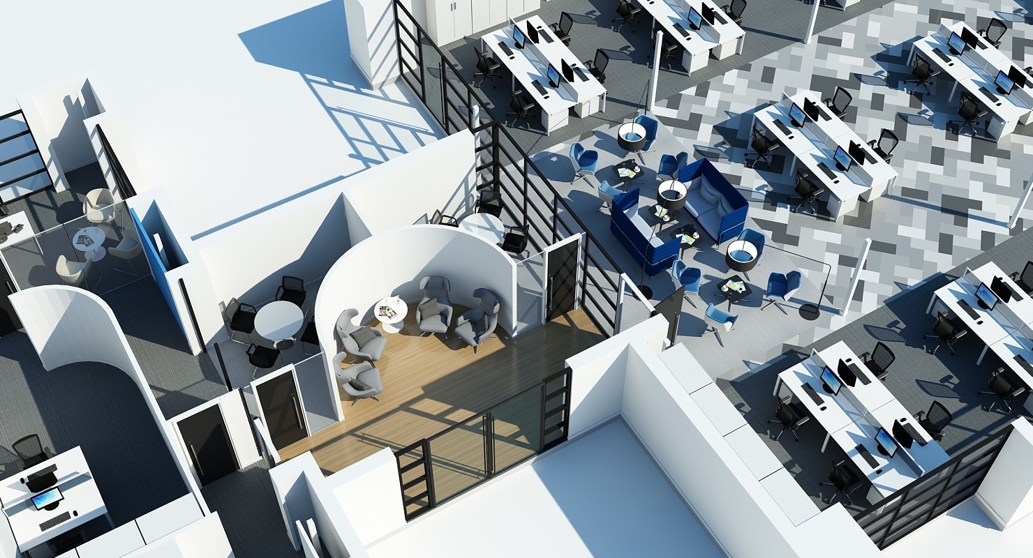 ArtStation - Full Office Interior 8 | Resources