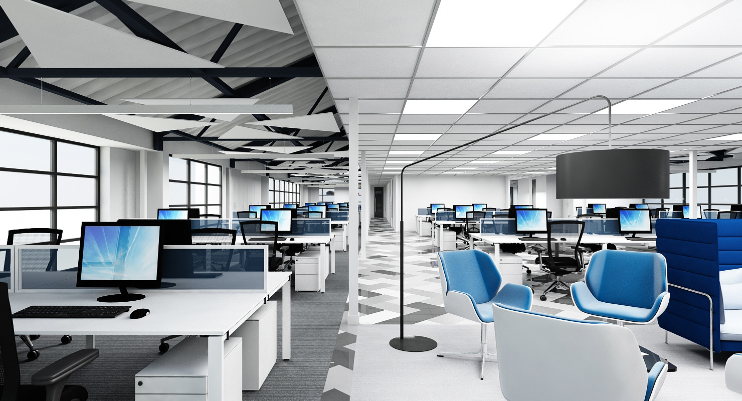 ArtStation - Full Office Interior 8 | Resources