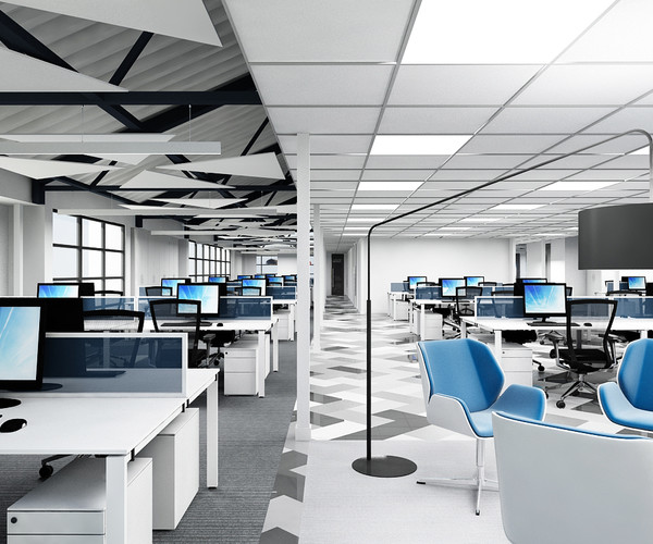 ArtStation - Full Office Interior 8 | Resources