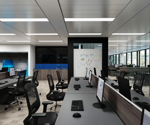 ArtStation - Full Office Interior 13 | Resources