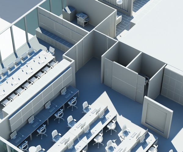 ArtStation - Full Office Interior 13 | Resources
