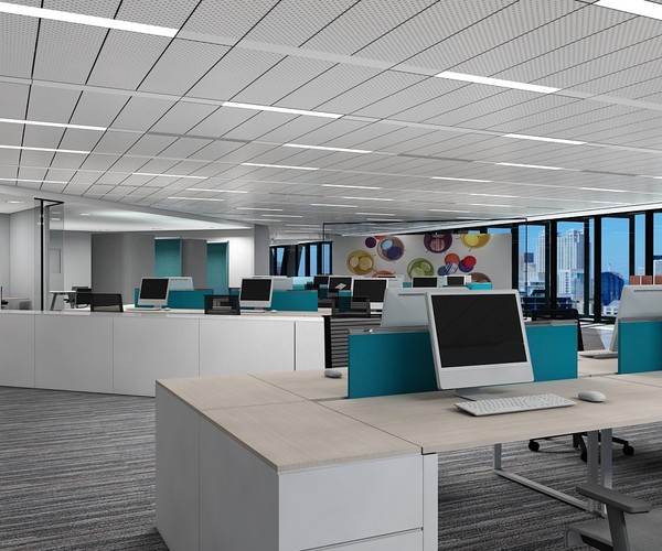 ArtStation - Full Office Interior 26 | Resources