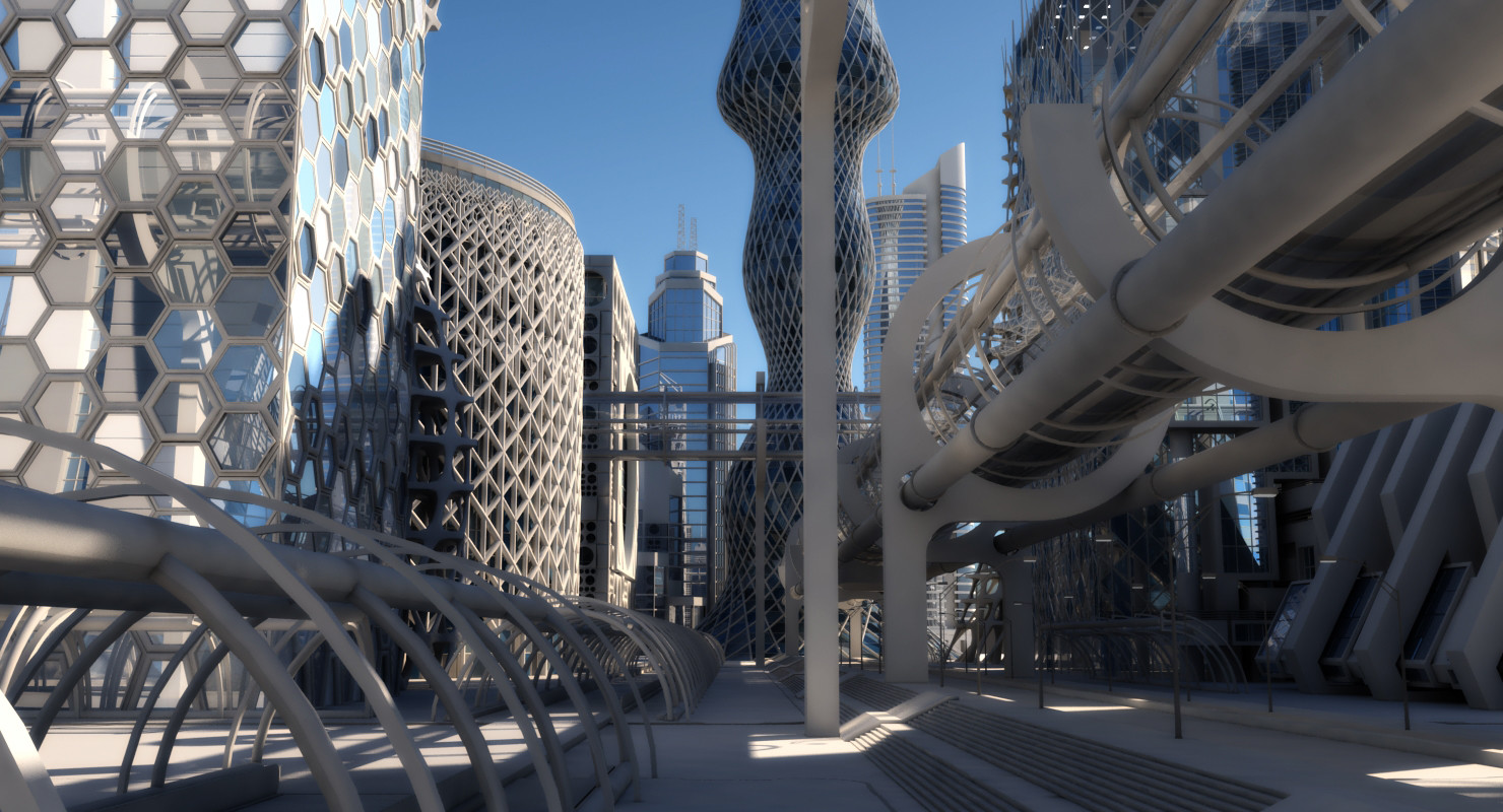 ArtStation - Future City HD | Resources