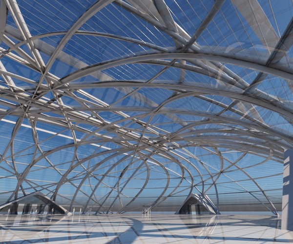 ArtStation - Futuristic Architectural Structure | Resources