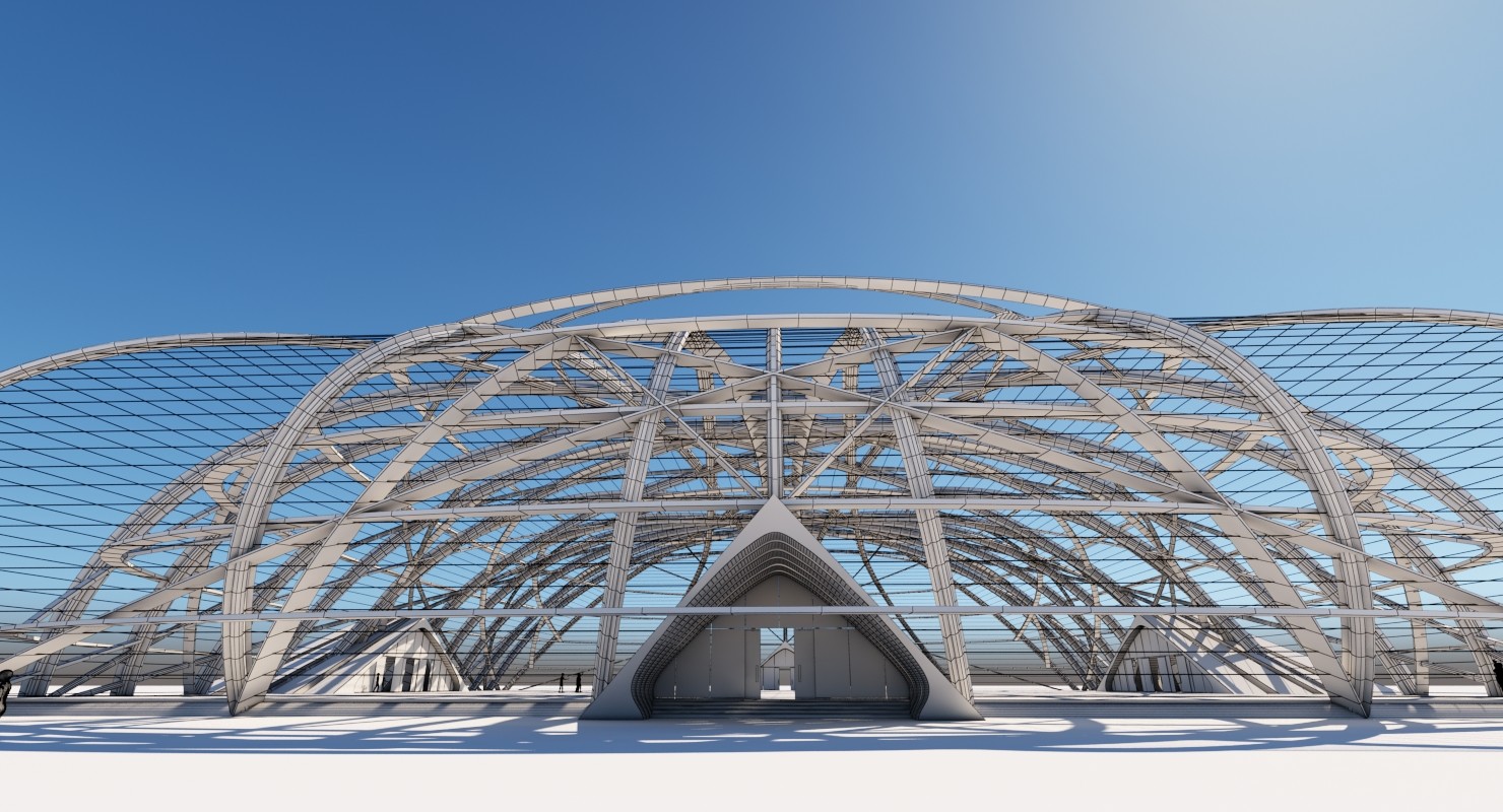 ArtStation - Futuristic Architectural Structure | Resources