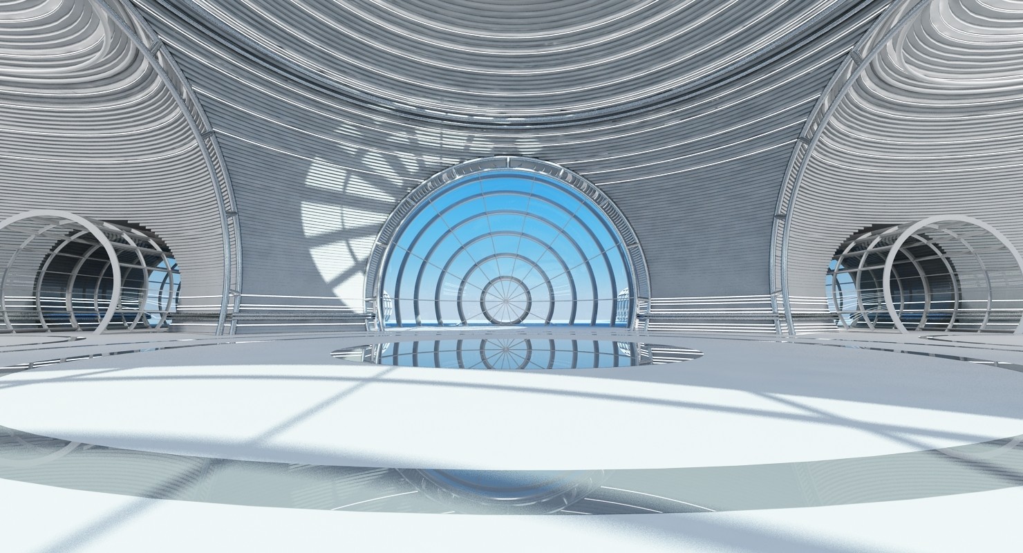 ArtStation - Futuristic Architectural Structure 4 | Resources