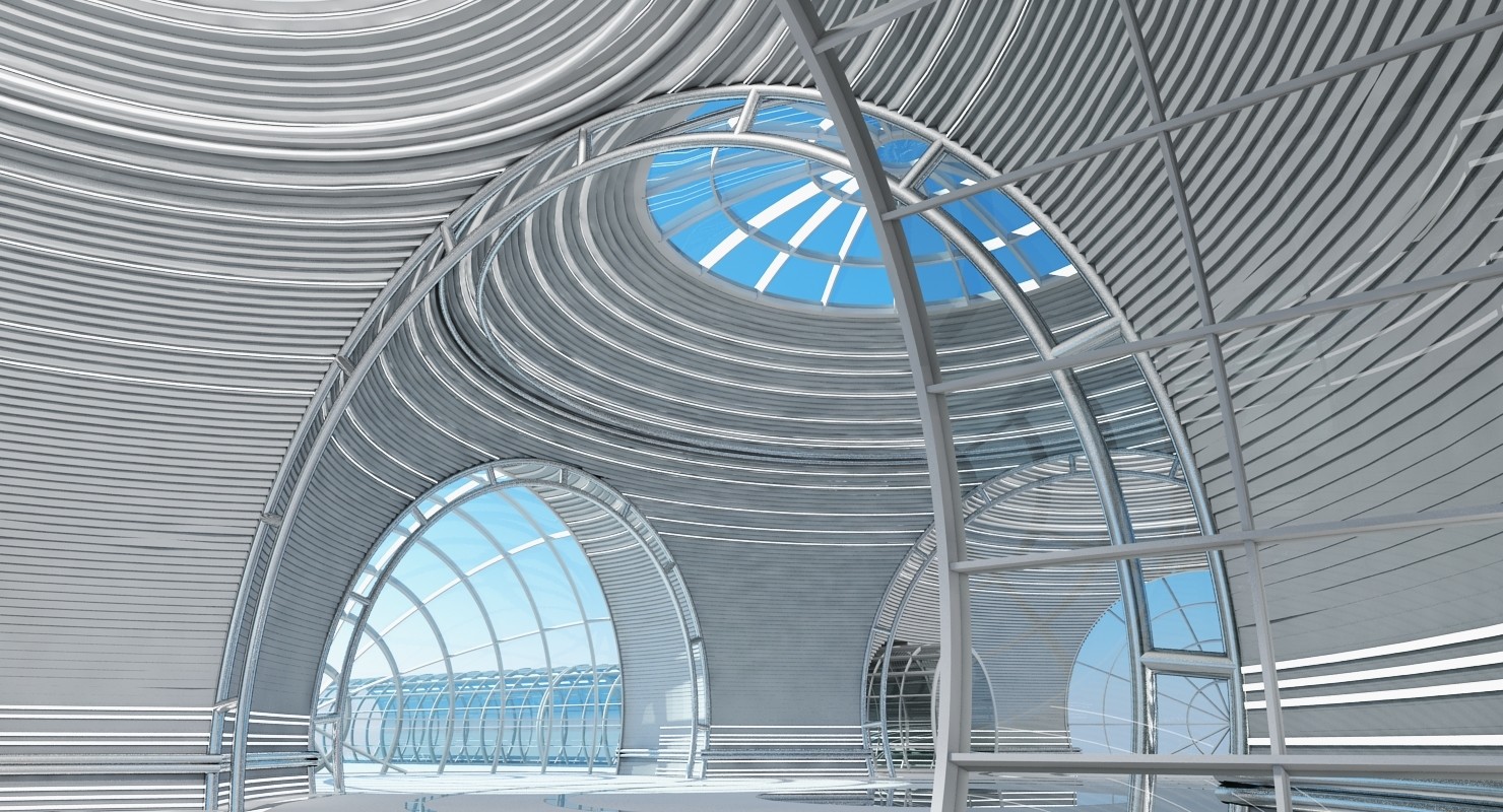 ArtStation - Futuristic Architectural Structure 4 | Resources