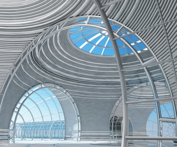 ArtStation - Futuristic Architectural Structure 4 | Resources