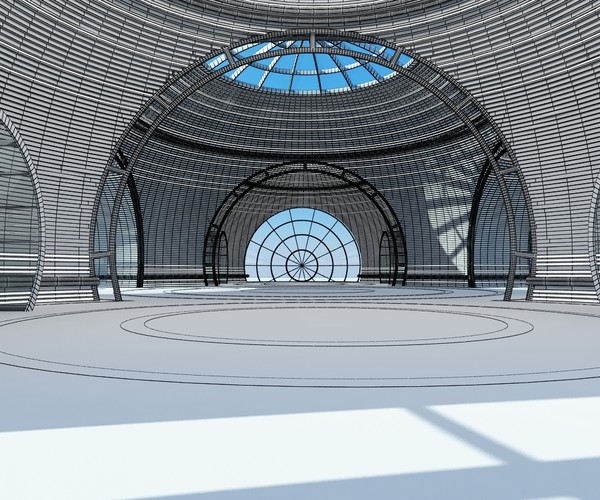 ArtStation - Futuristic Architectural Structure 4 | Resources