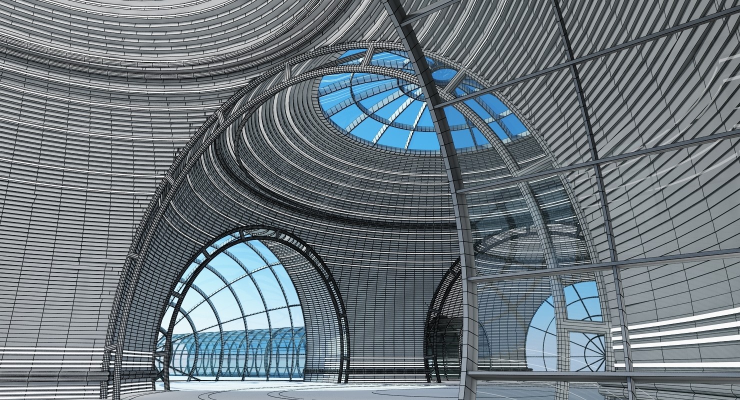 ArtStation - Futuristic Architectural Structure 4 | Resources