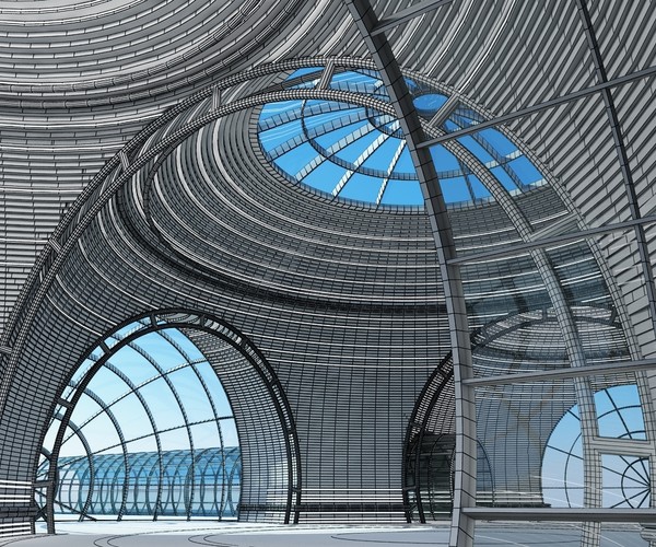 ArtStation - Futuristic Architectural Structure 4 | Resources