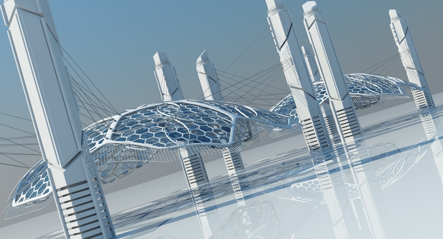 ArtStation - Futuristic Architectural Structure 15 | Resources