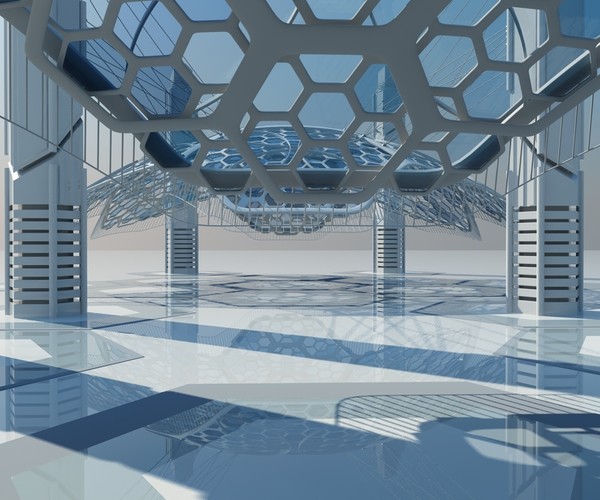 ArtStation - Futuristic Architectural Structure 15 | Resources