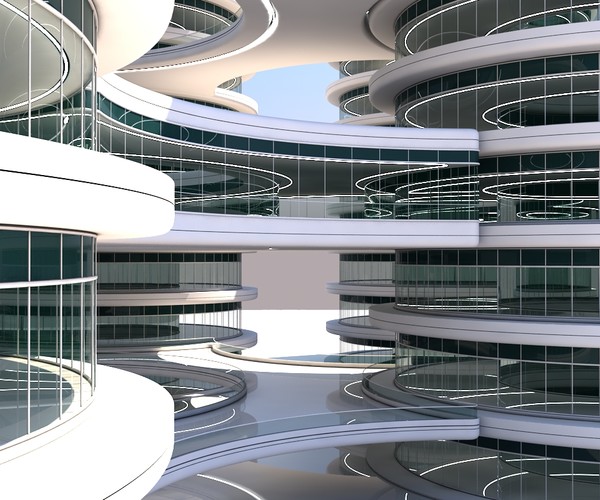 ArtStation - Futuristic Building 101 | Resources