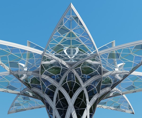 ArtStation - Futuristic Skyscraper | Resources