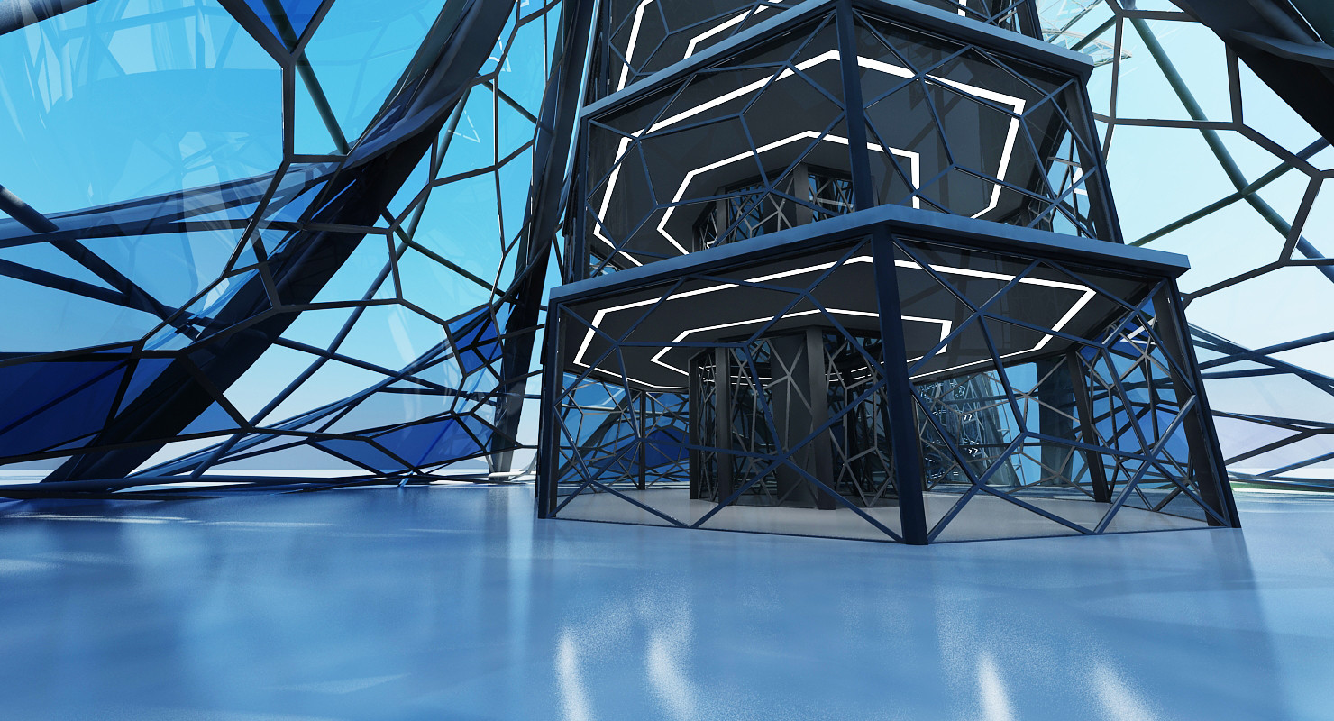 ArtStation - Futuristic Skyscraper | Resources