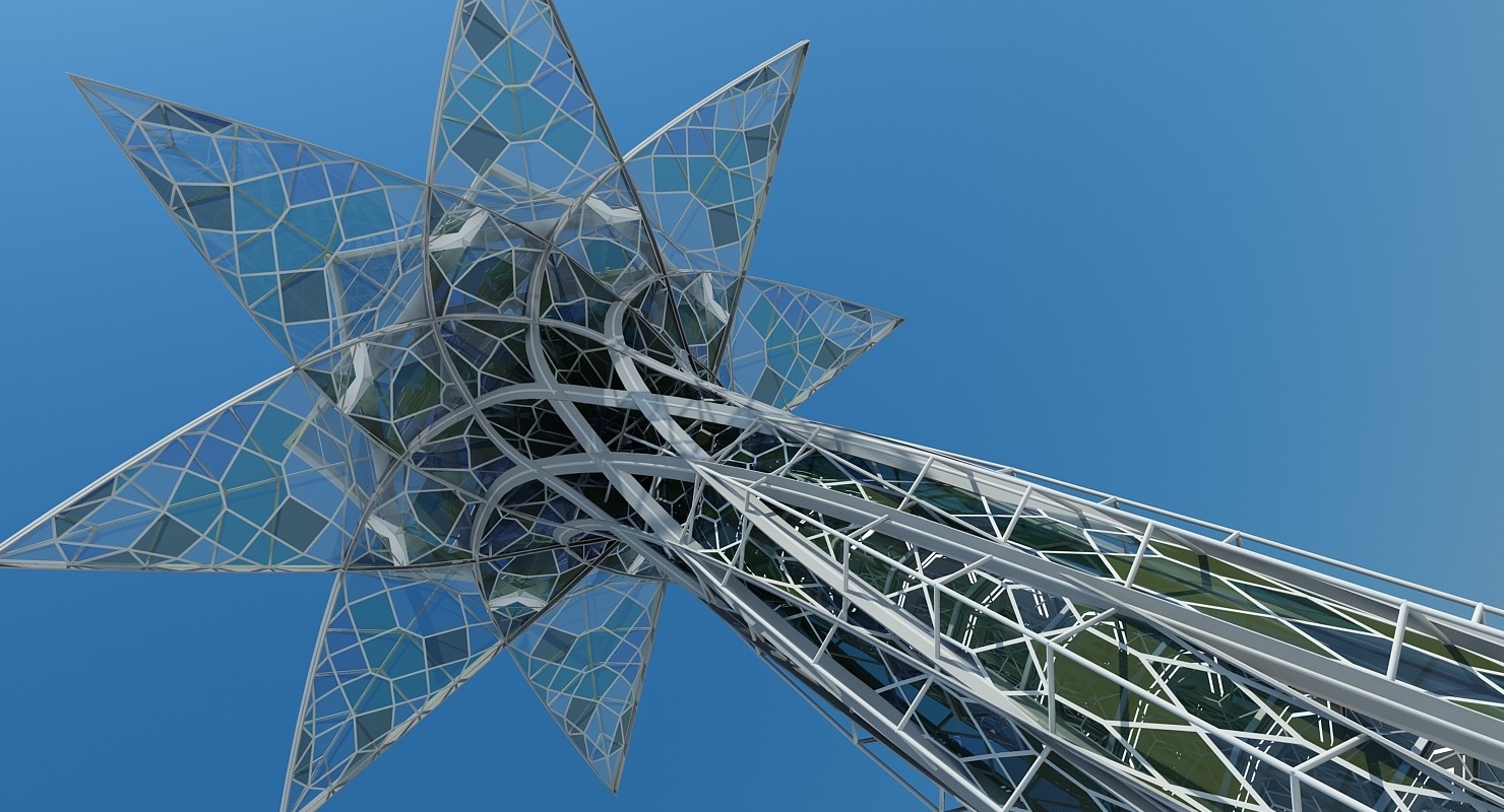 ArtStation - Futuristic Skyscraper | Resources