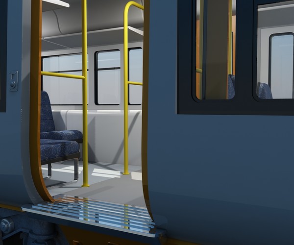 ArtStation - 3D Train 05 | Resources