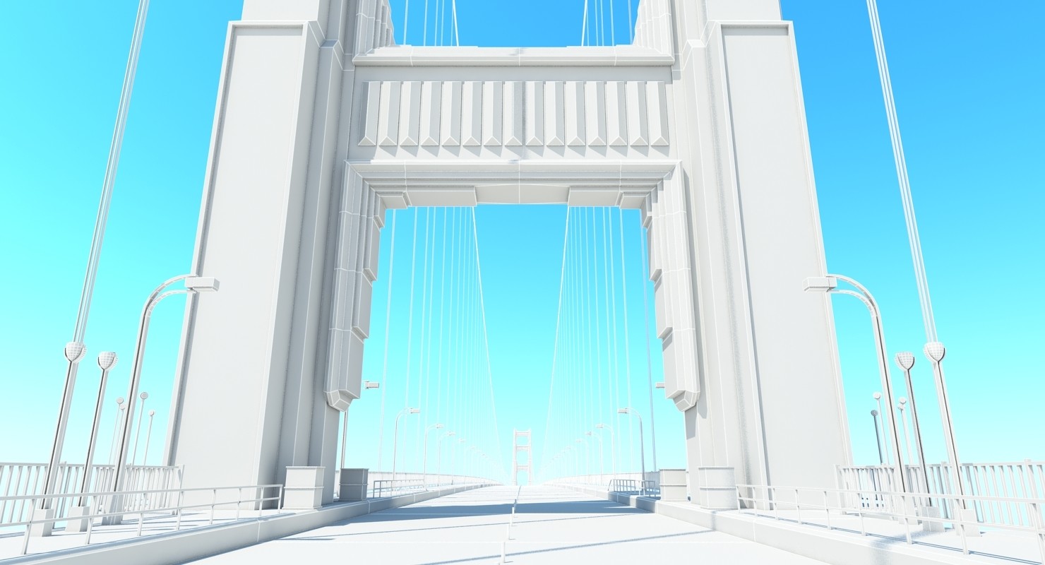 ArtStation - Golden Gate Bridge | Resources