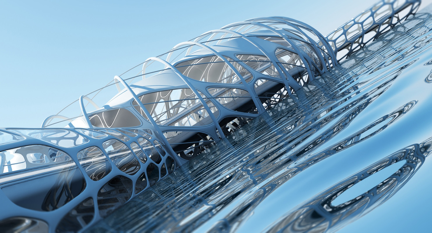 ArtStation - Futuristic Architectural Structure 17 | Resources