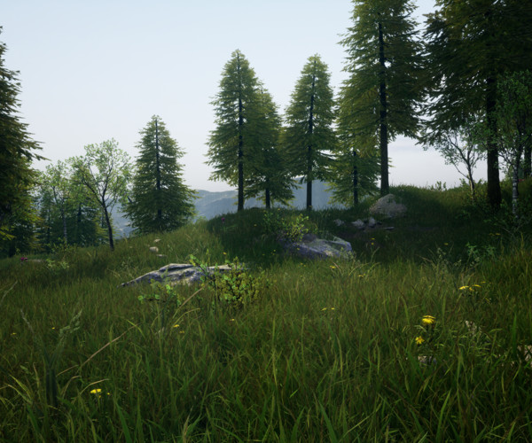 ArtStation - Realistic Foliage Pack - UE4 | Game Assets