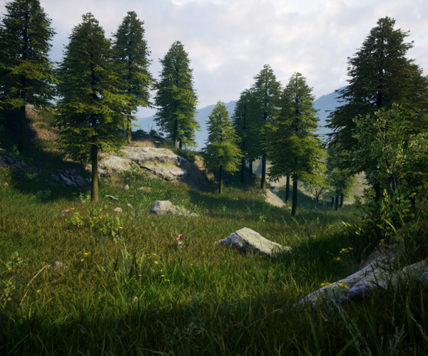 ArtStation - Realistic Foliage Pack - UE4 | Game Assets