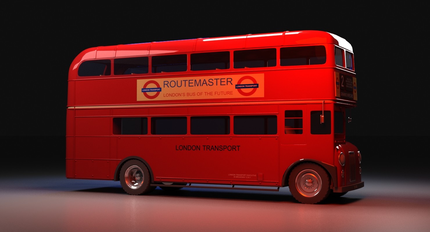 ArtStation - London Bus | Resources