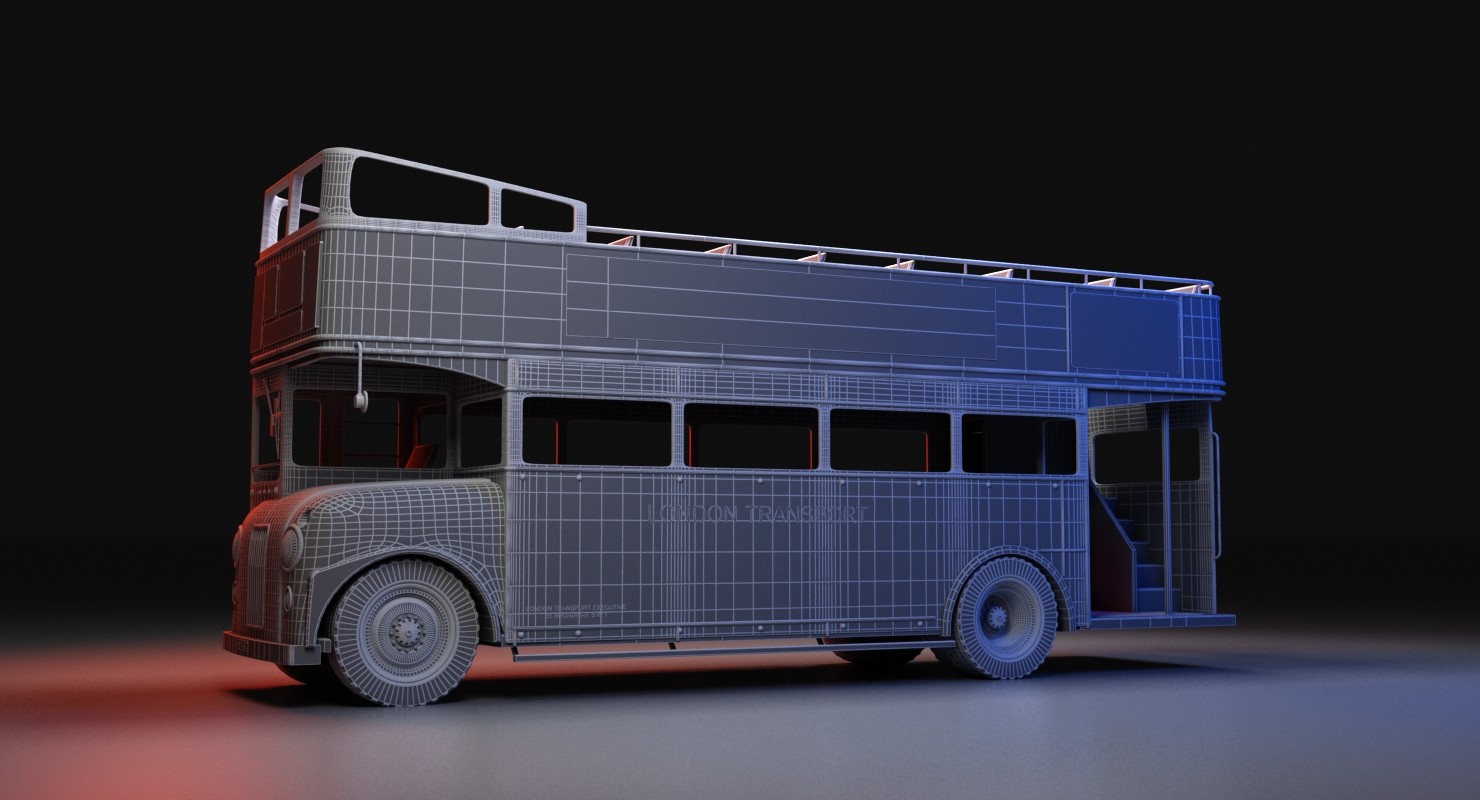 ArtStation - London Tour Bus | Resources