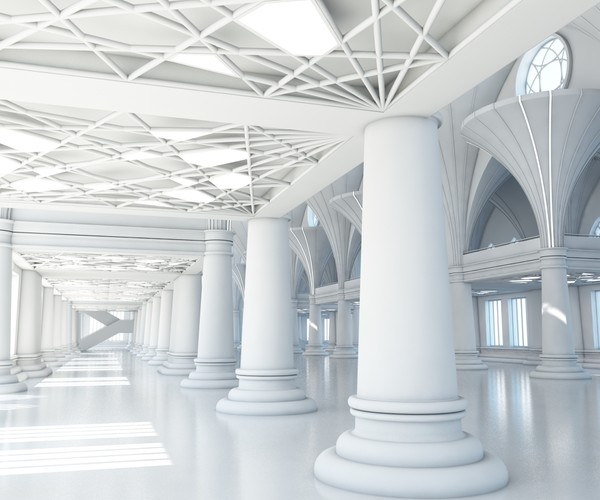 ArtStation - Modern Classic Interior Scene 7 | Resources