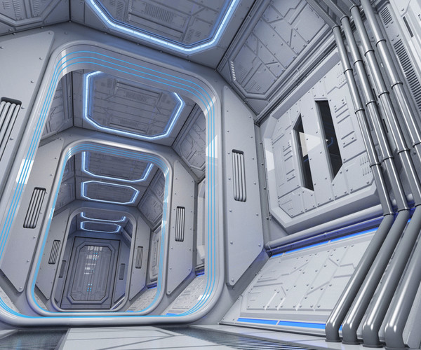ArtStation - Sci-Fi Interior 1 | Resources