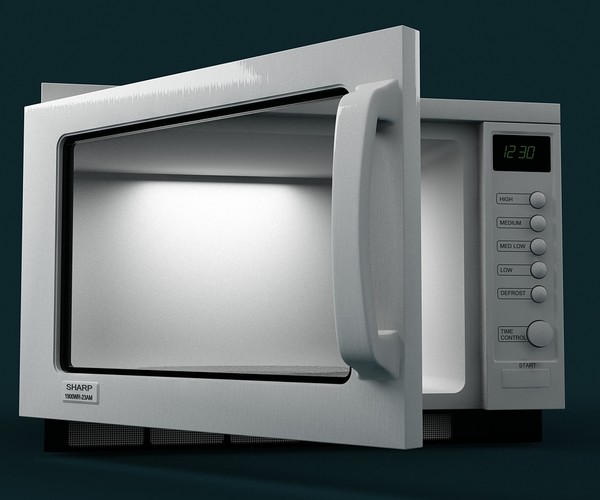 ArtStation - 3D Microwave | Resources