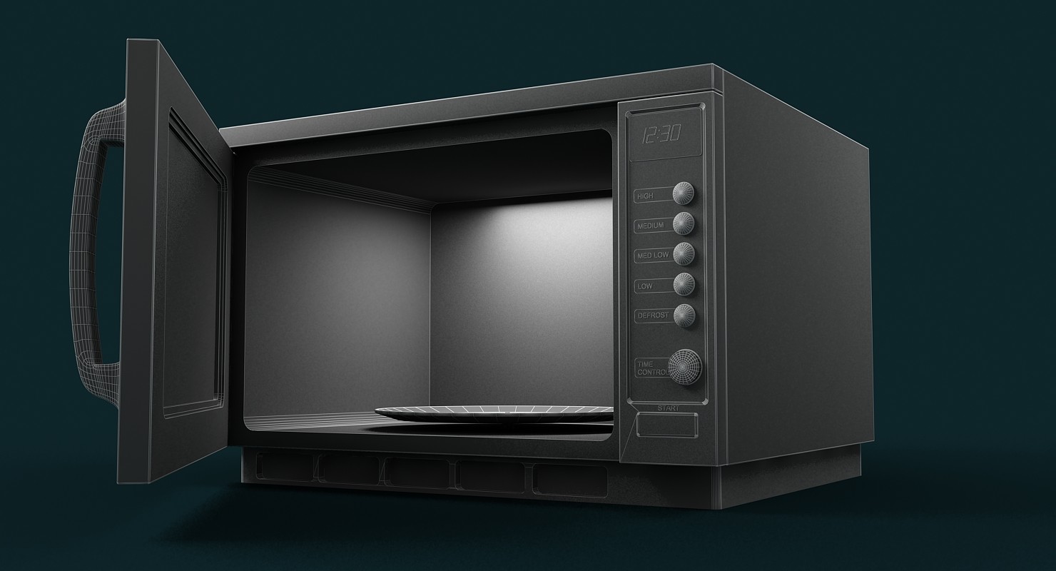 ArtStation - 3D Microwave | Resources