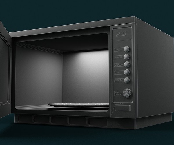 ArtStation - 3D Microwave | Resources
