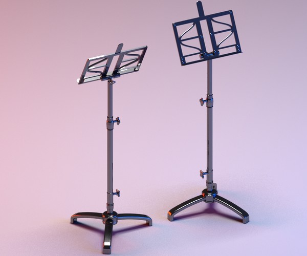 ArtStation - Note Stand 3D Model | Game Assets