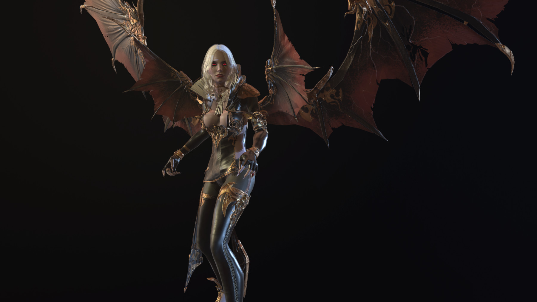 ArtStation - Vampire girl remaster | Game Assets