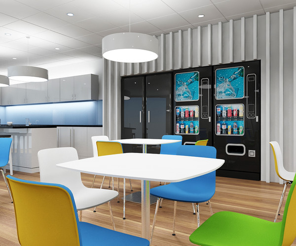 ArtStation - Office Tea Point Interior 2 | Resources