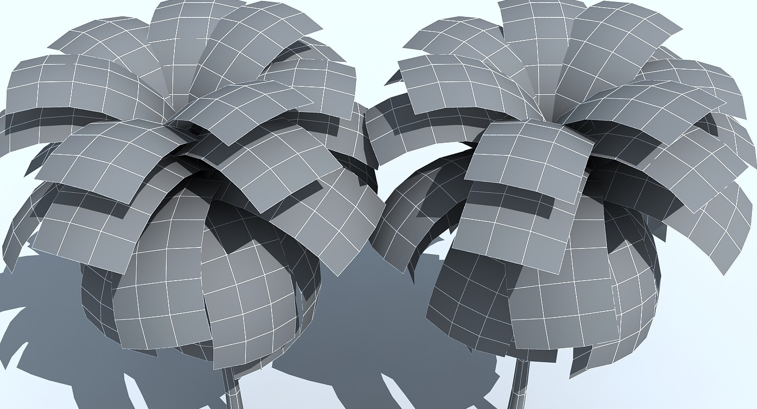 ArtStation - Palm Tree 3D model | Game Assets