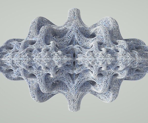 ArtStation - Superstructure Abstract Sculpture | Resources